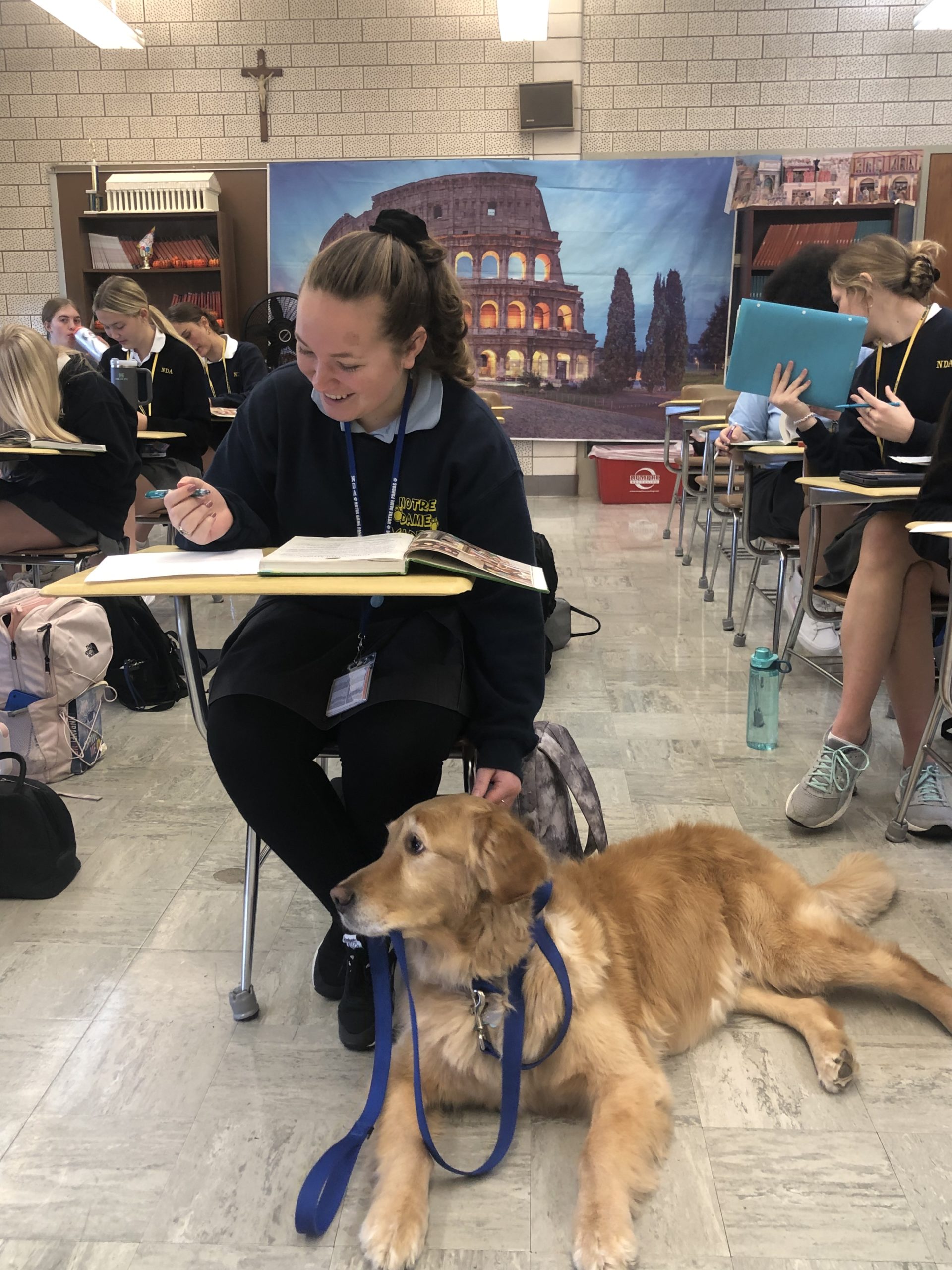 Edgar Learns Latin - Notre Dame Academy